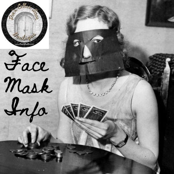 Poe's Cellar Door | Accessories | How To Measure A Face Mask Care ...